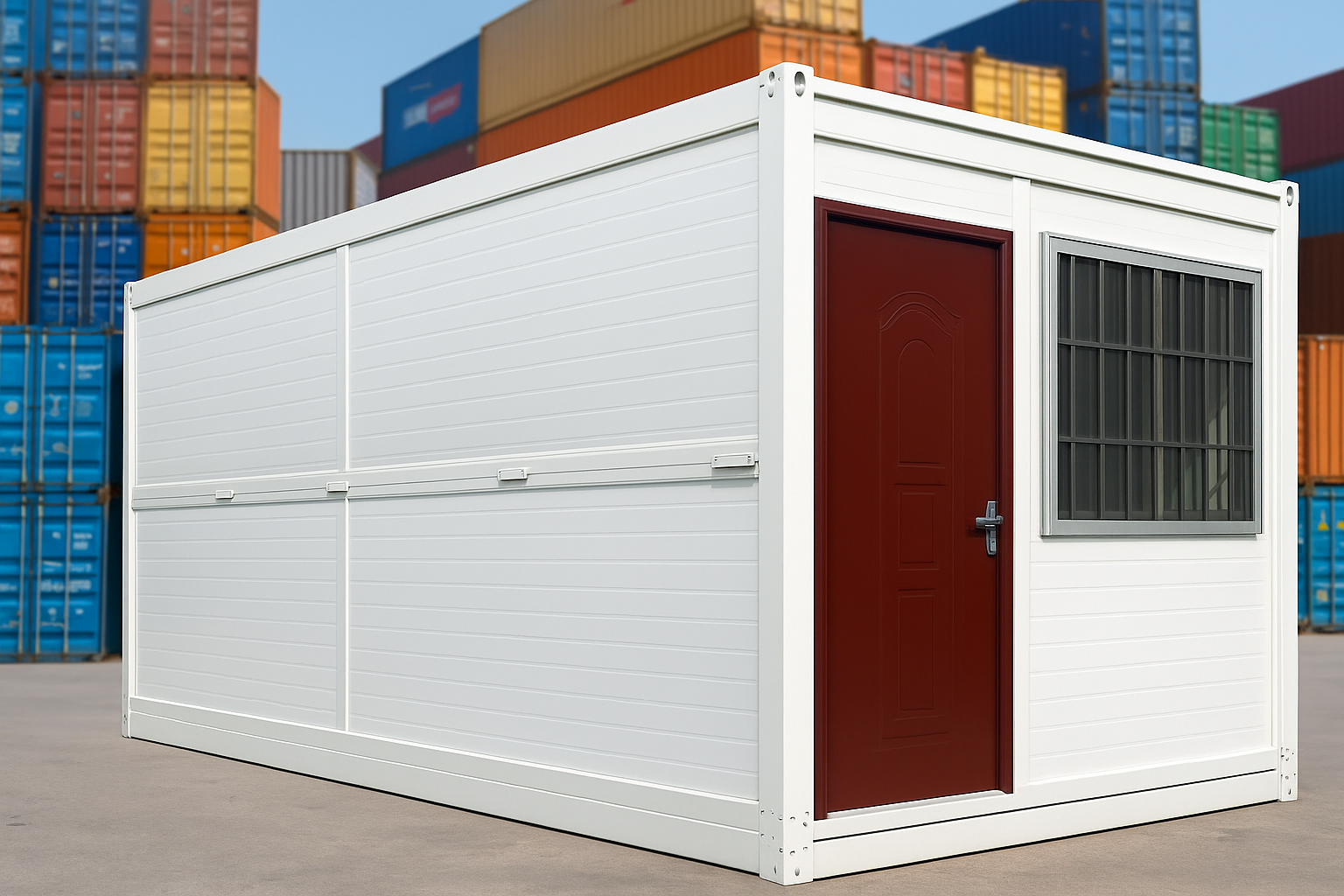 ModSnap Folding Buildings - Assembled in Minutes | Tradecorp VU
